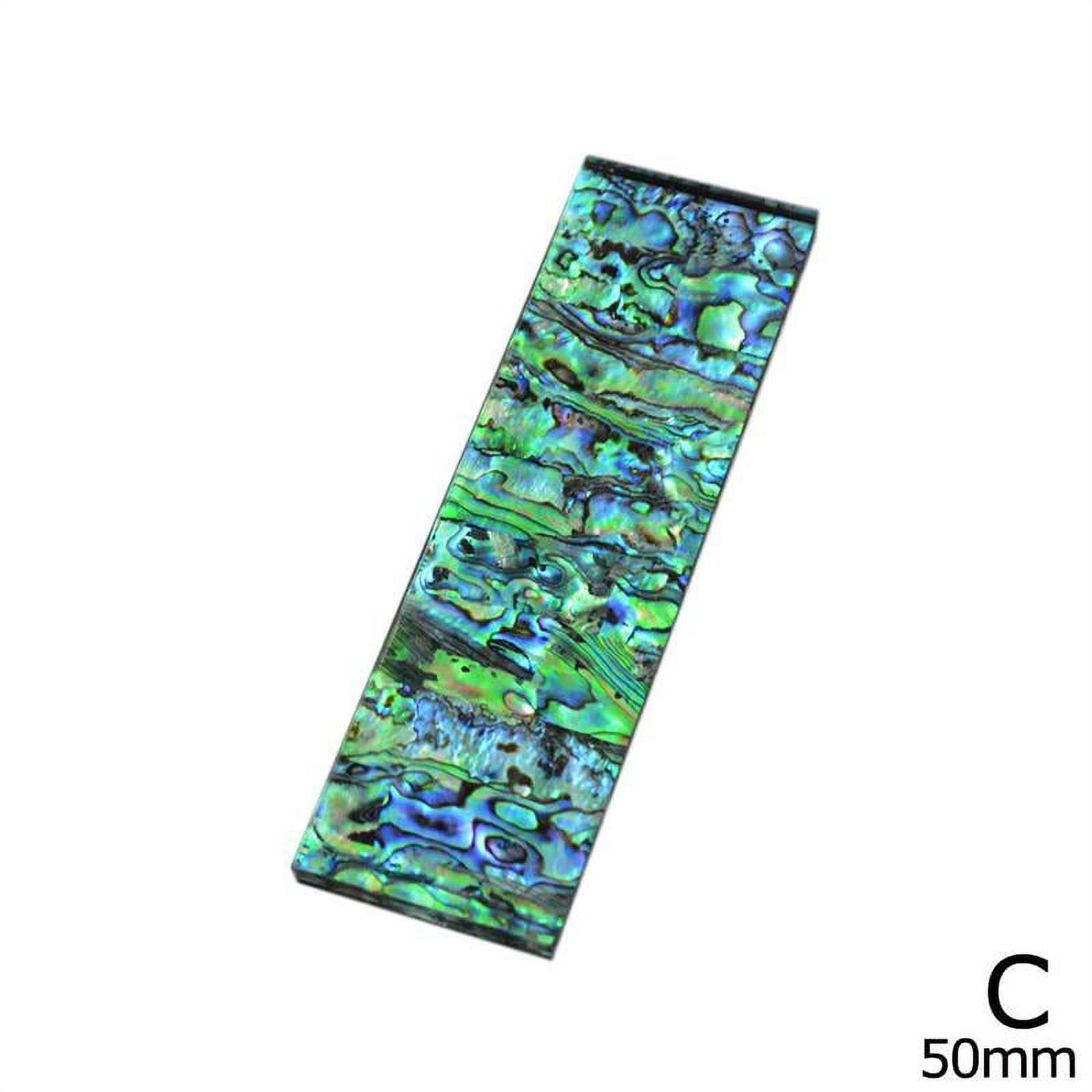 2pcs Acrylic Abalone Shell Knife Handles Material Scale Patches Pocket ...