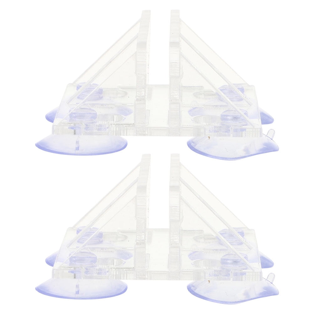 2pcs Acrylic Fish Tank Divider Clamps Aquarium Isolation Board Clips ...