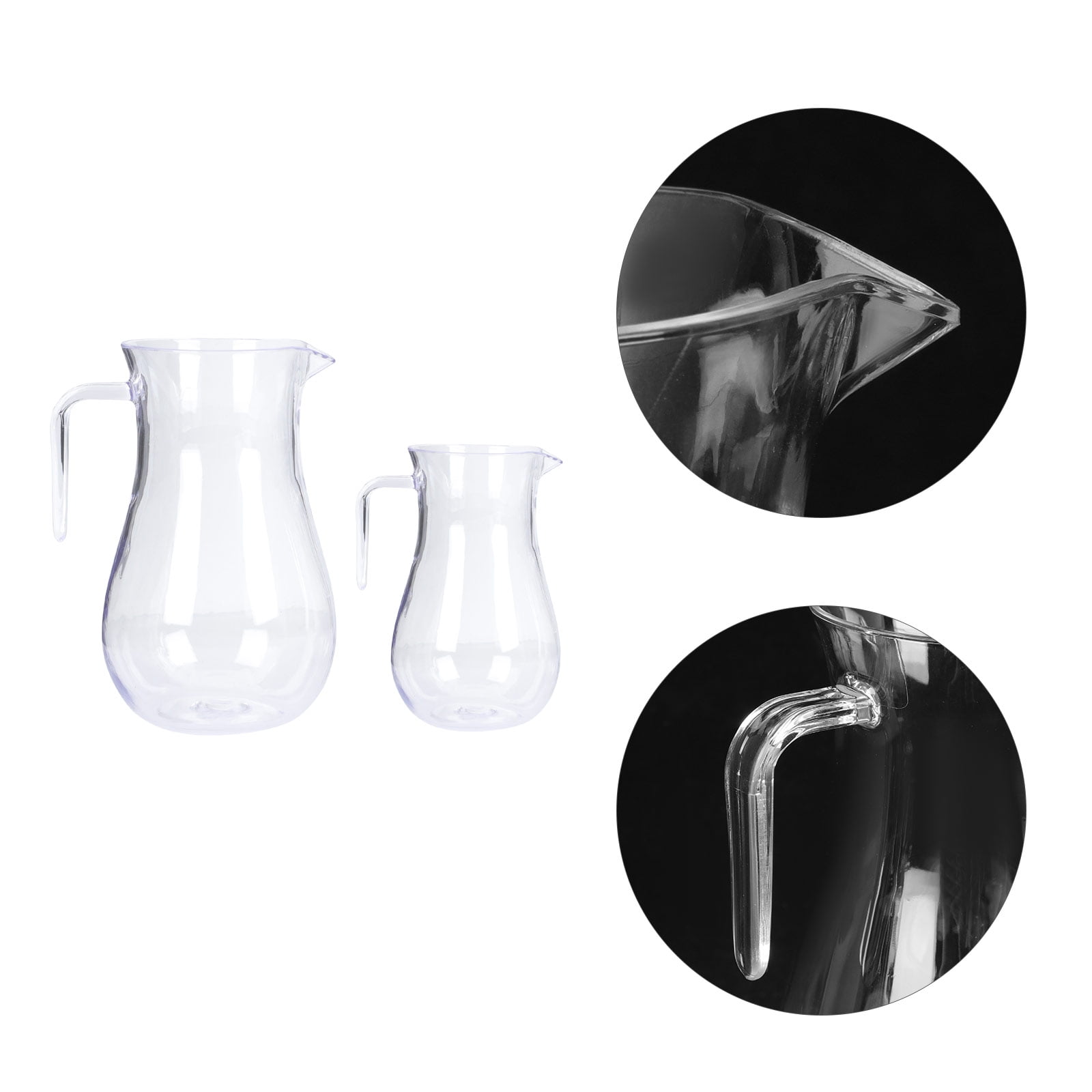 OUNONA Transparent Acrylic Water Jug for Storage Ideal for Parties and ...