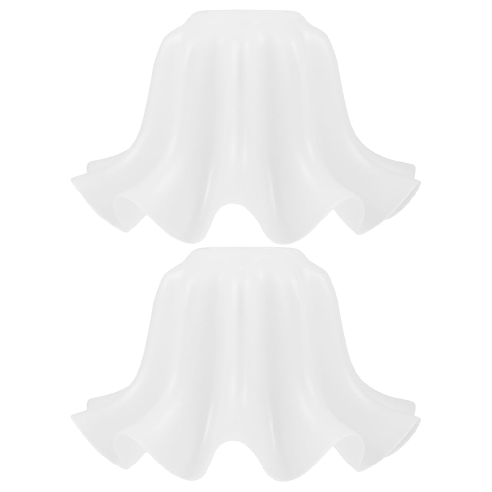 2pcs Acrylic Lamp Shade Replacement For Ceiling Light Wall Sconce Table ...
