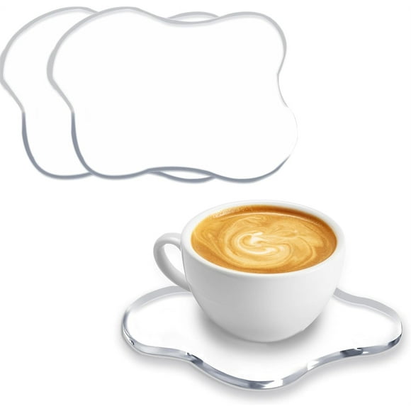 Clear Plastic Coasters