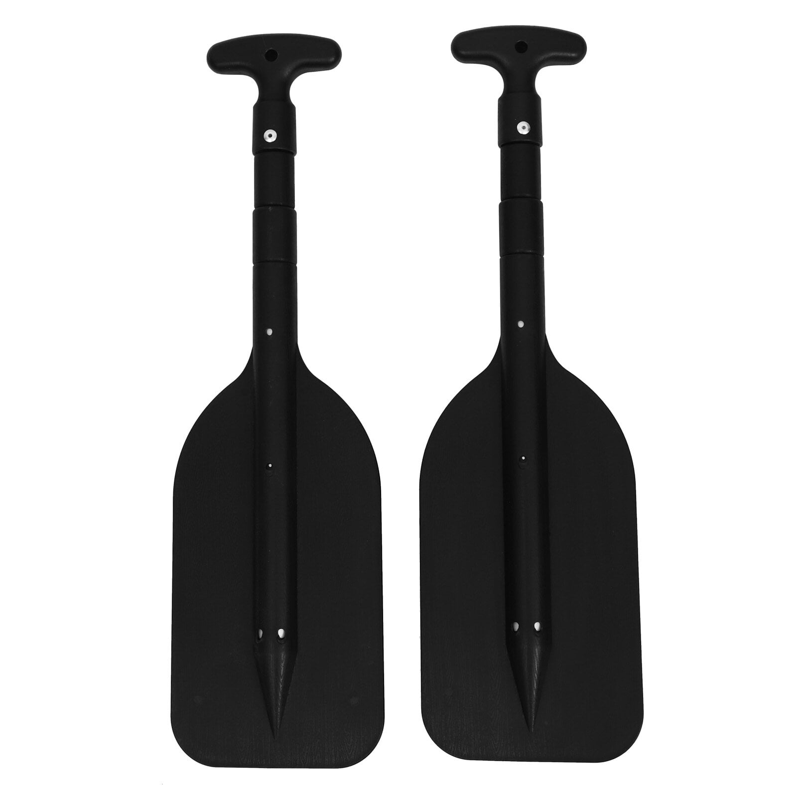 2pcs Adjustable Floating Boat Oar Retractable Kayak Paddle Aluminum ...