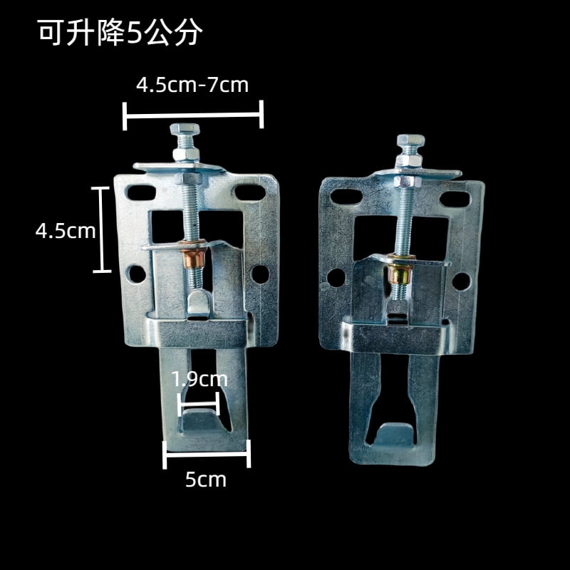 2pcs Adjustable Range Hood Hanger Bracket Telescopic Bracket Wall ...
