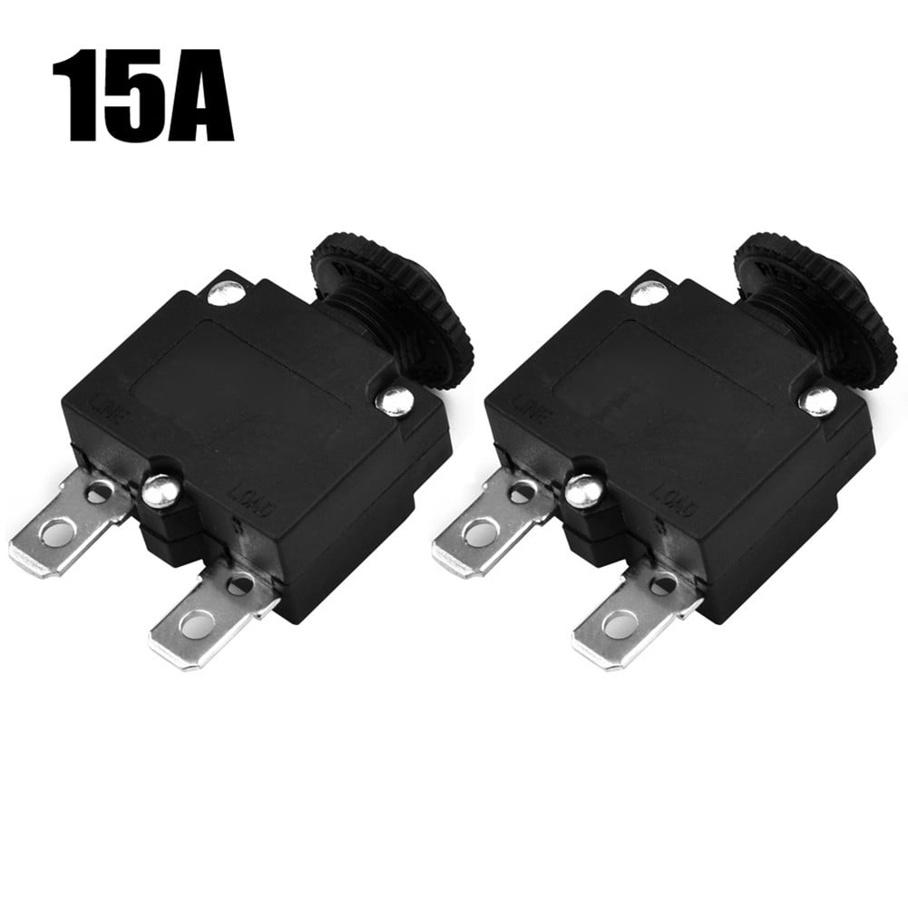 2pcs Air Compressor Electric Tools Circuit Breaker Overload Protectors ...