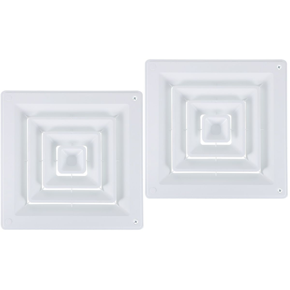 2pcs Air Supply Register Drop Ceiling HVAC Supply Grille Air Vent ...