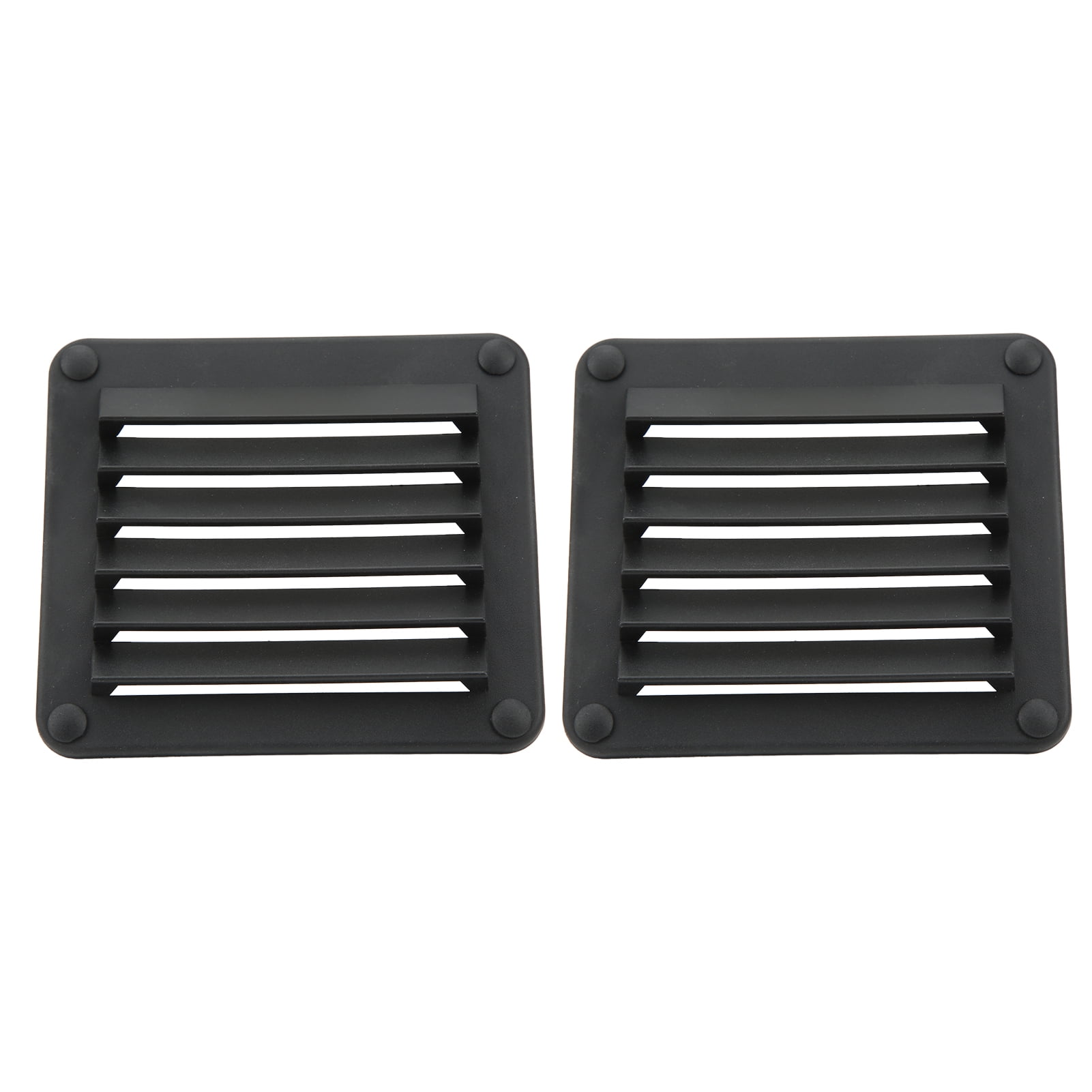 2pcs Air Vent Ventilation Opening Side Exhaust Port Rectangular ...