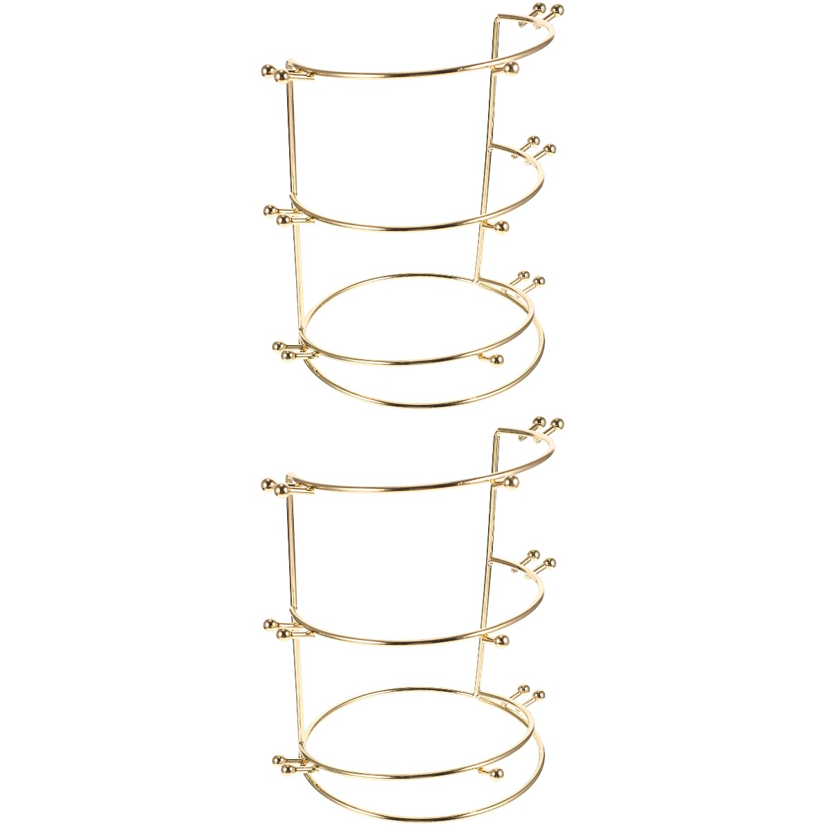 2pcs Alloy Hair Band Storage Rack Display Rack Display Stand Crown ...