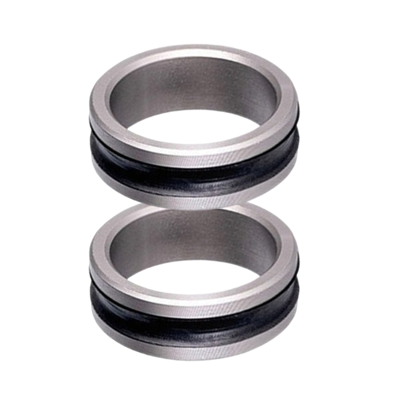 2pcs Aluminum Alloys Fishing Line Rings Corrosions Resistant Fishing ...