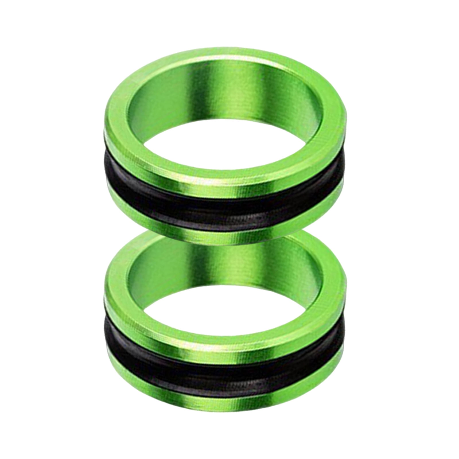 2pcs Aluminum Alloys Fishing Line Rings Corrosions Resistant Fishing ...