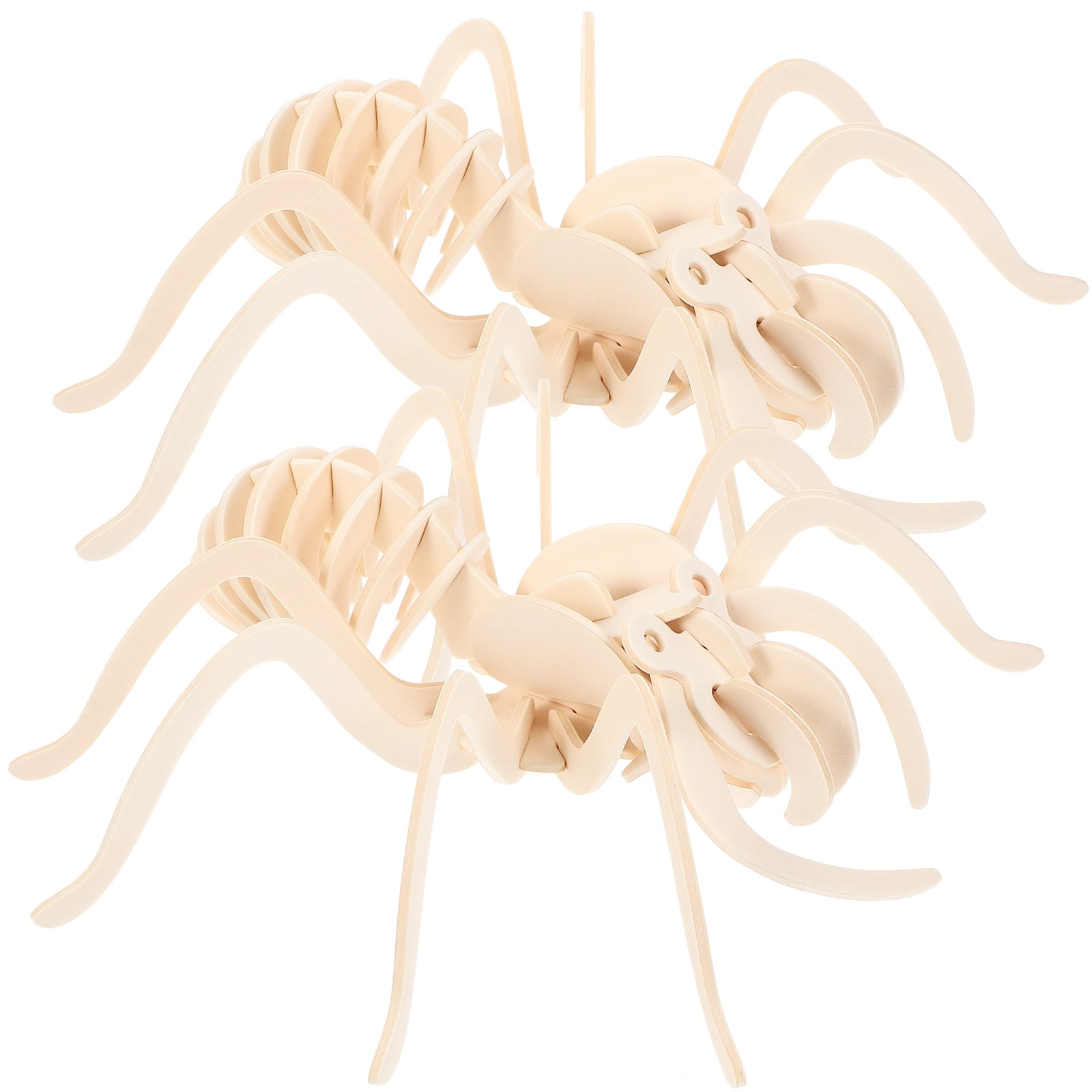 2pcs Animal Puzzle Toys Interactive Puzzle Jigsaws DIY Wooden Animal ...