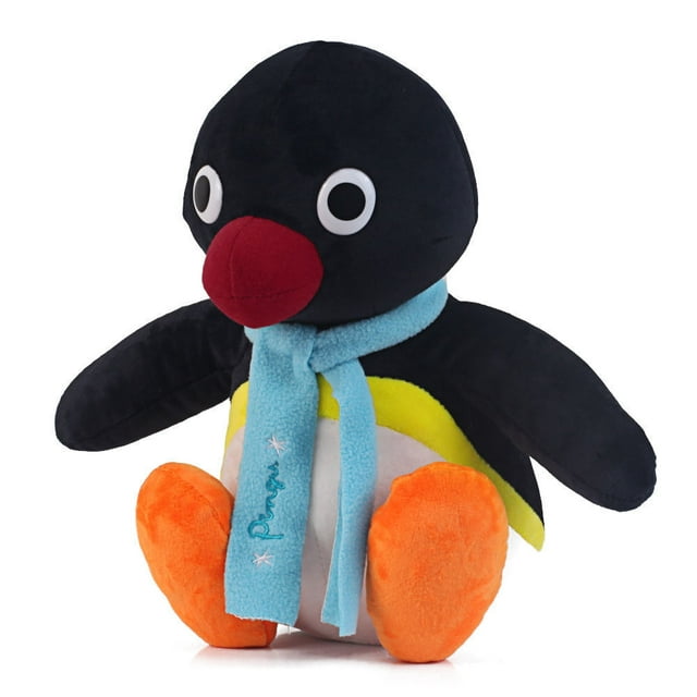 2pcs Anime Penguin Pingu Plush Toys Stuffed Animal Collection Baby Doll ...