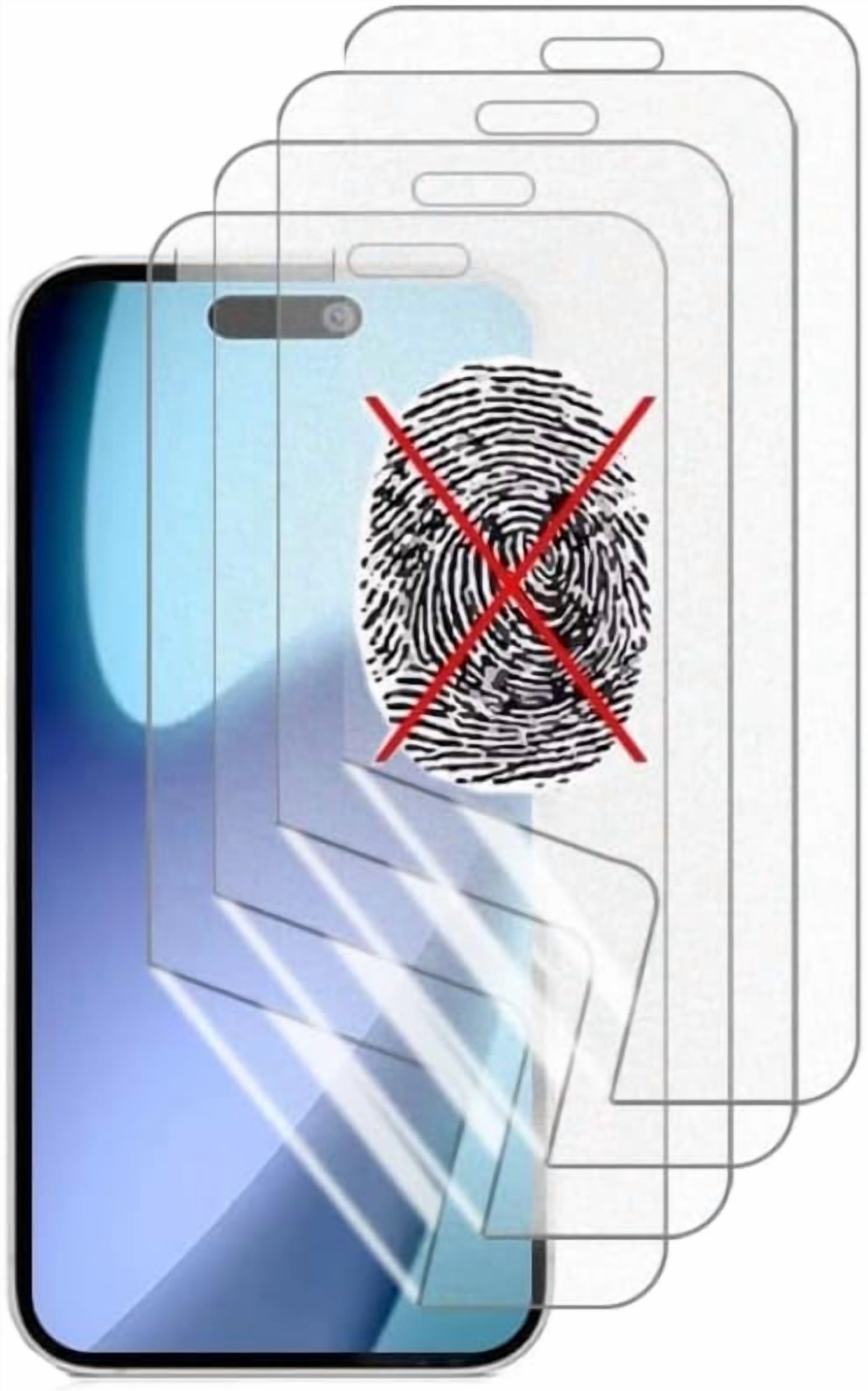 2pcs Anti-Fingerprint Matte Hydrogel film for iPhone 17 Air 6.5" 2025 ...
