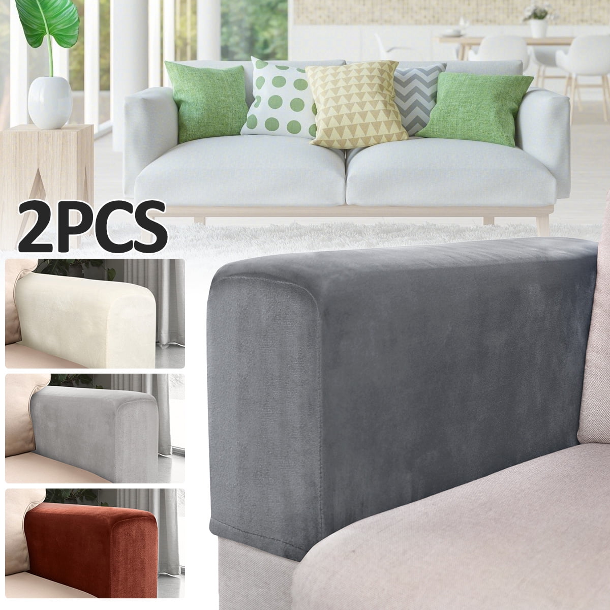 Couch arm covers store