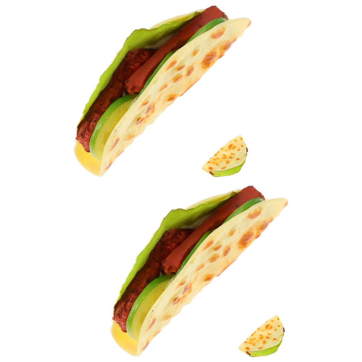 2pcs Artificial Fake Pancake Food Simulation Realistic Imitation ...