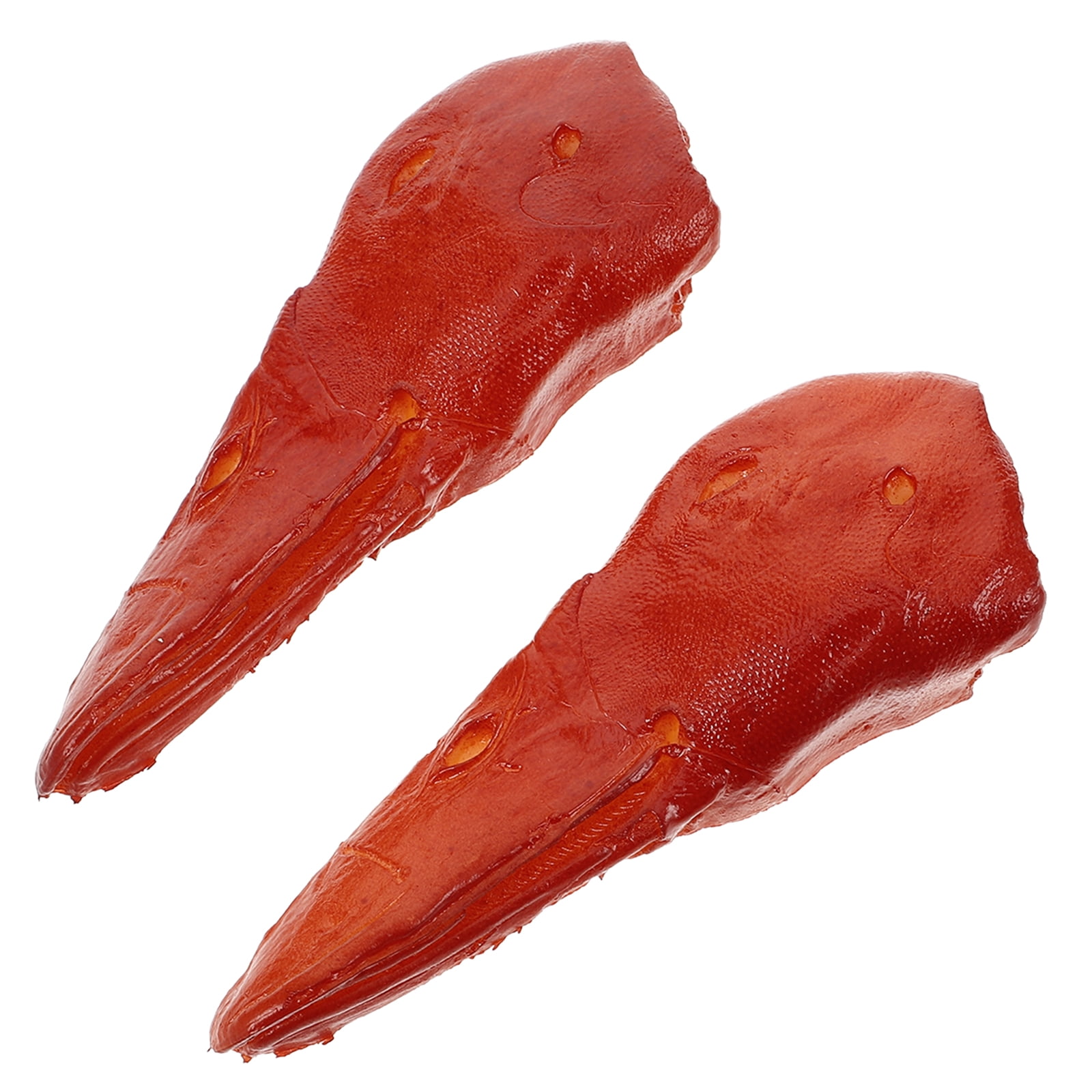 2pcs Artificial Food Cooked Roast Duck Meat Model Simulated Food Decor ...