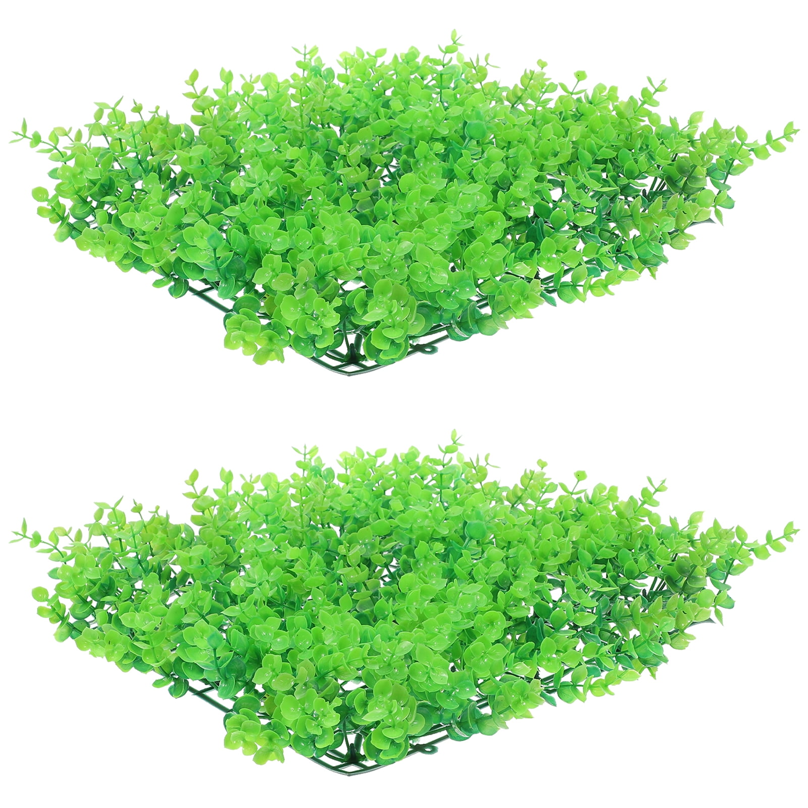 2pcs Artificial Grass Backdrop Lifelike Appearance Artificial Grass ...