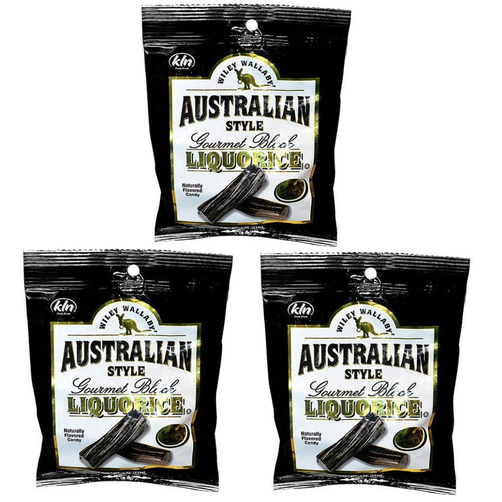 2pcs Australian Black Licorice - Australian - 4 oz, 3 Pack - Walmart.com