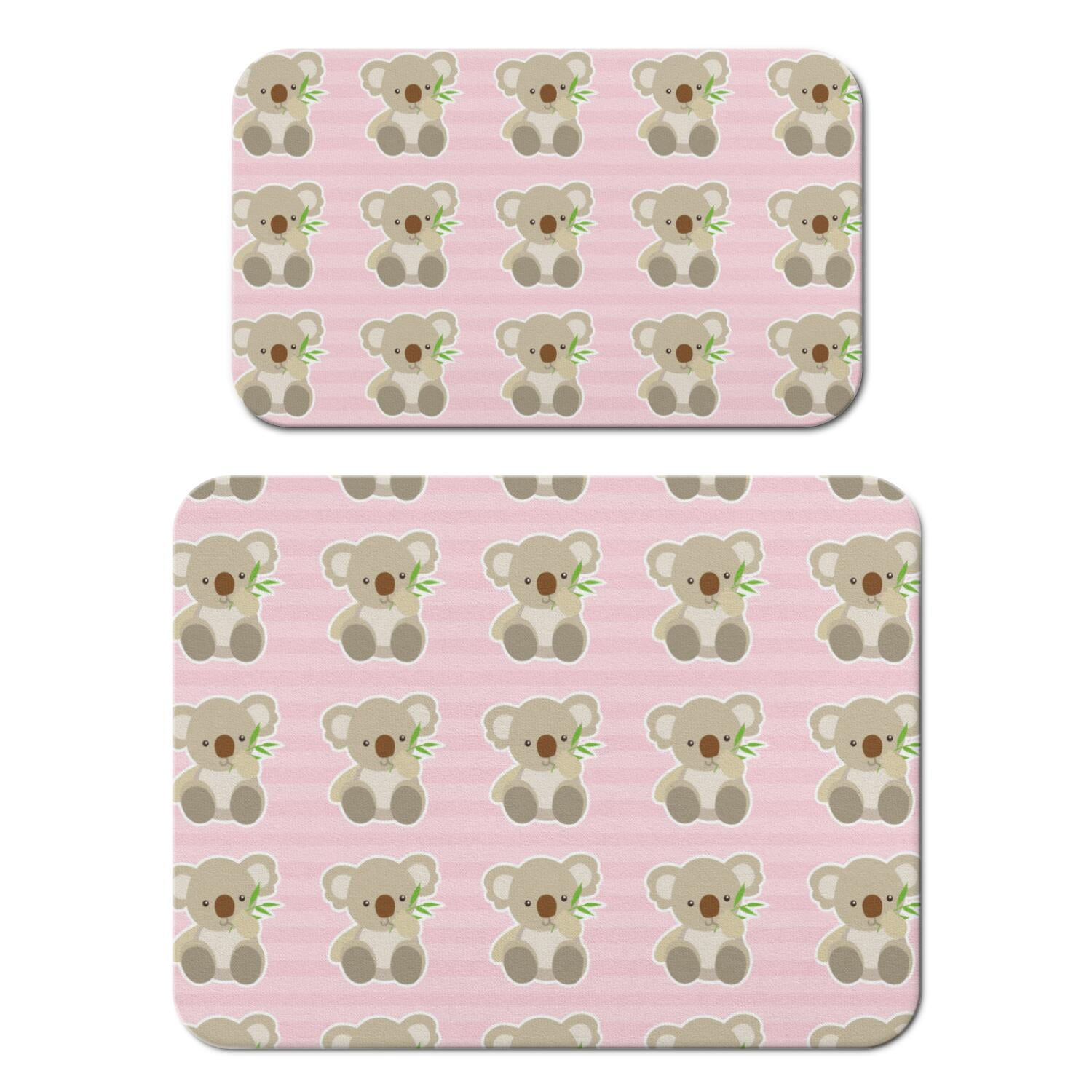 2pcs Australian Koala Coffee Mat - Absorbent Countertop Protector for ...