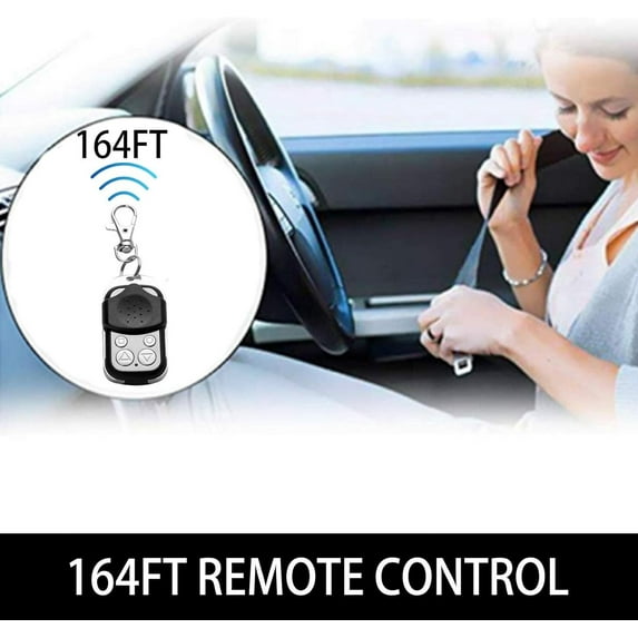2pcs Automatic Sliding Gate Wireless Electric Remote Control Kit Key ...