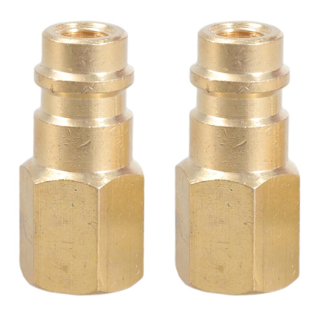 2pcs Automotive Air Conditioning Refrigerants Adapters For 1/2ACME-LH ...
