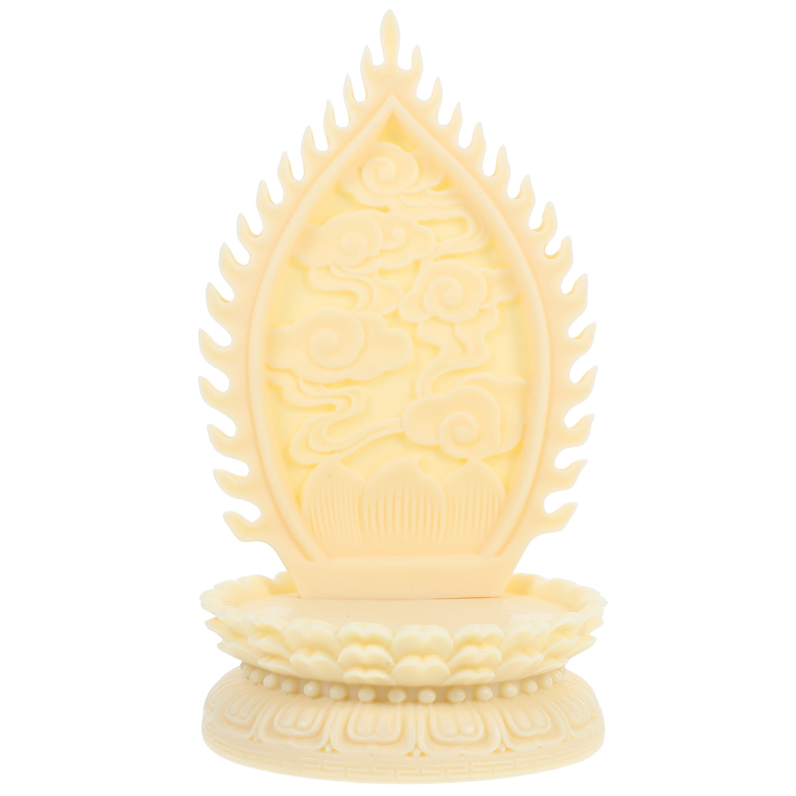 2pcs Avalokitesvara Figurine Stand Delicate Display Base Buddha Riser ...