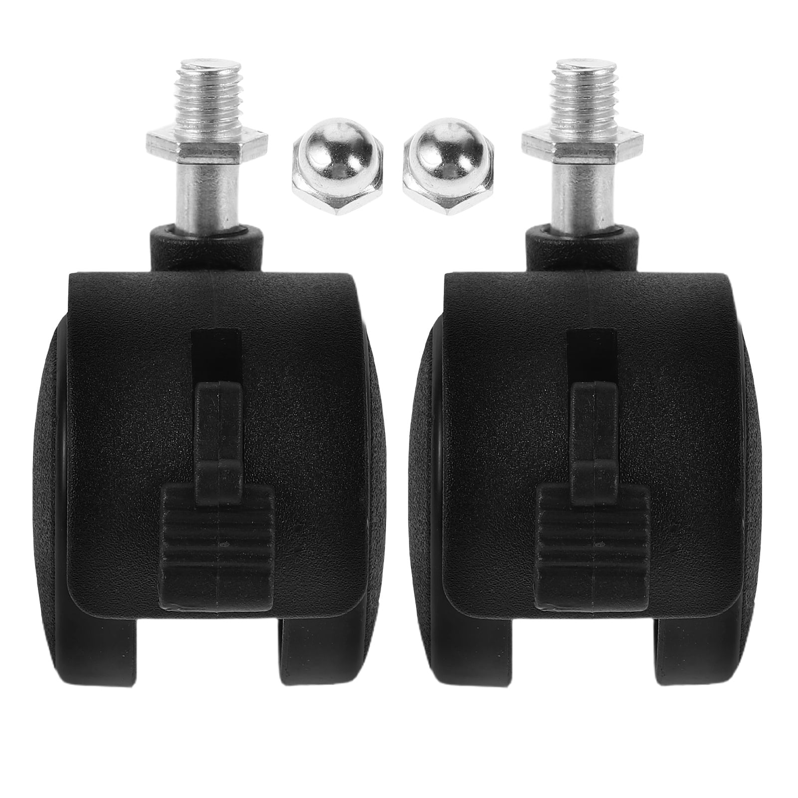 2pcs Baby Chair Wheels Replacement Baby Chair Caster With Brake Plastic ...