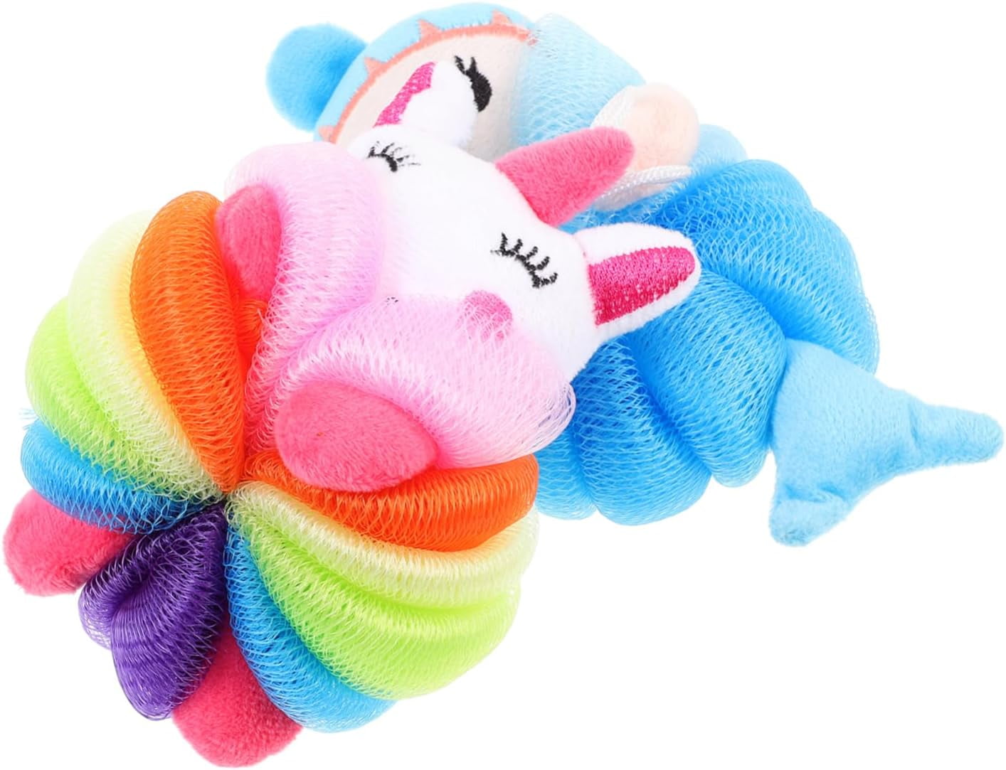 2pcs Baby Loofah Body Scrubbers Bath Scrubber Kids Bath Sponge Body ...