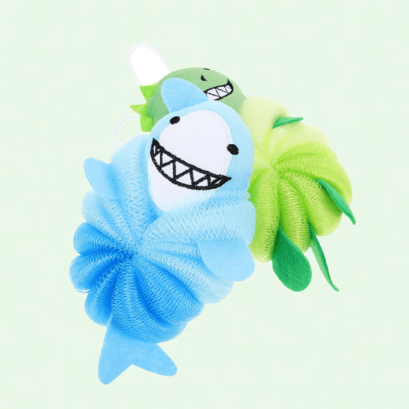 2pcs Baby Loofah Kid Body Wash Animals, Clear Body Wash Scrubber, Cute ...