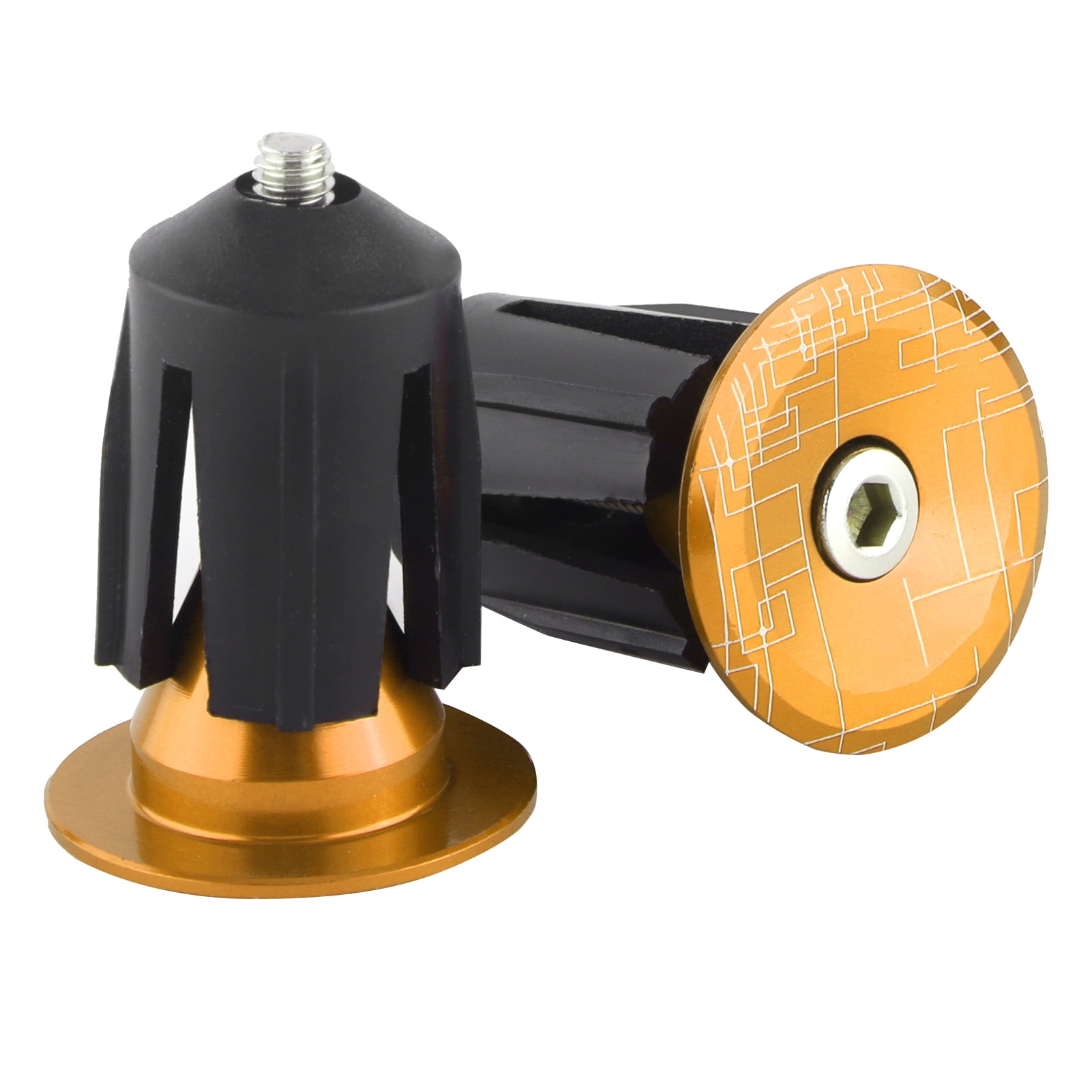 2pcs Bar End Plugs, Bike Handlebar End Plugs Expanding Adjustable ...