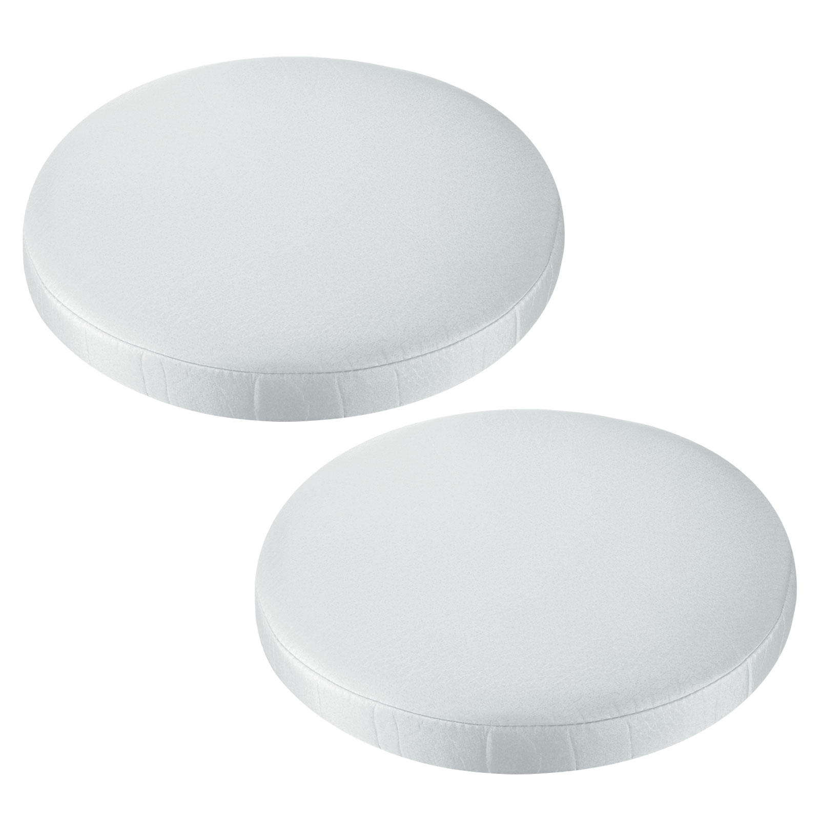 2pcs Bar Stool Cushions, 12 inch Round Bar Stool Cover Seat Cushion for ...