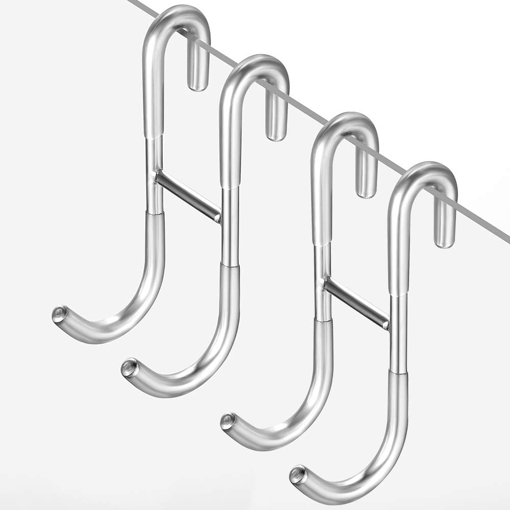 2pcs Bathroom Hook Shower Screen Shower Hooks for Glass Shower Screen ...