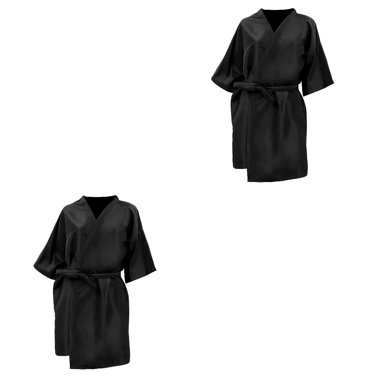 2pcs Beaupretty Beauty Salon Guest Robe Cloth Hot Dyeing Clothing Art ...
