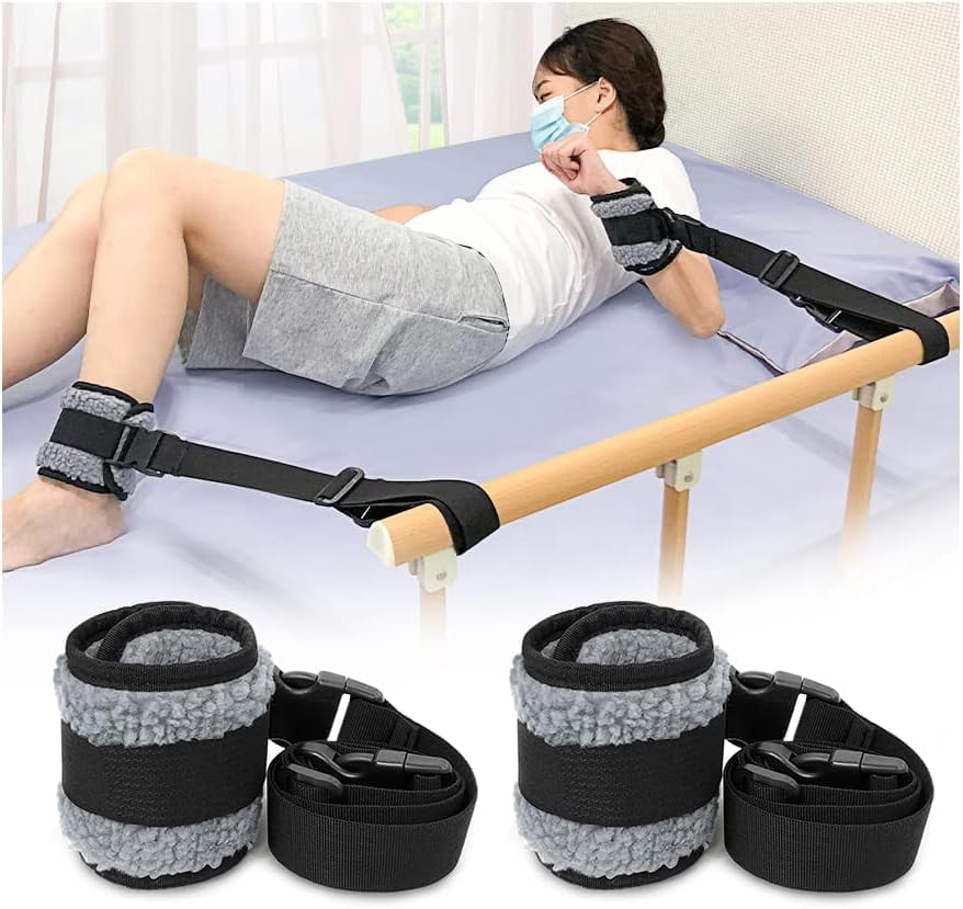 2pcs Bed Limb Holders Hospital Bed Medical Restraints Patient Limb ...