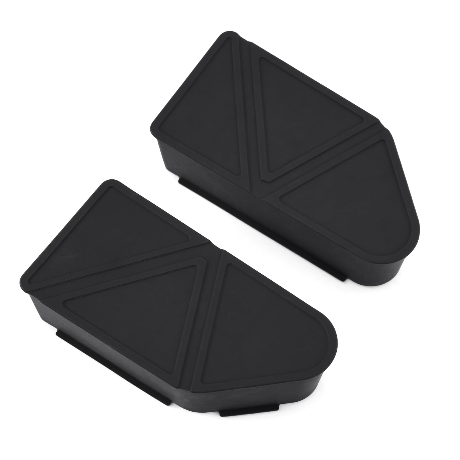 2pcs Bed Rail Stake Pocket Covers, 2024 Upgraded Silicone Truck Rear ...