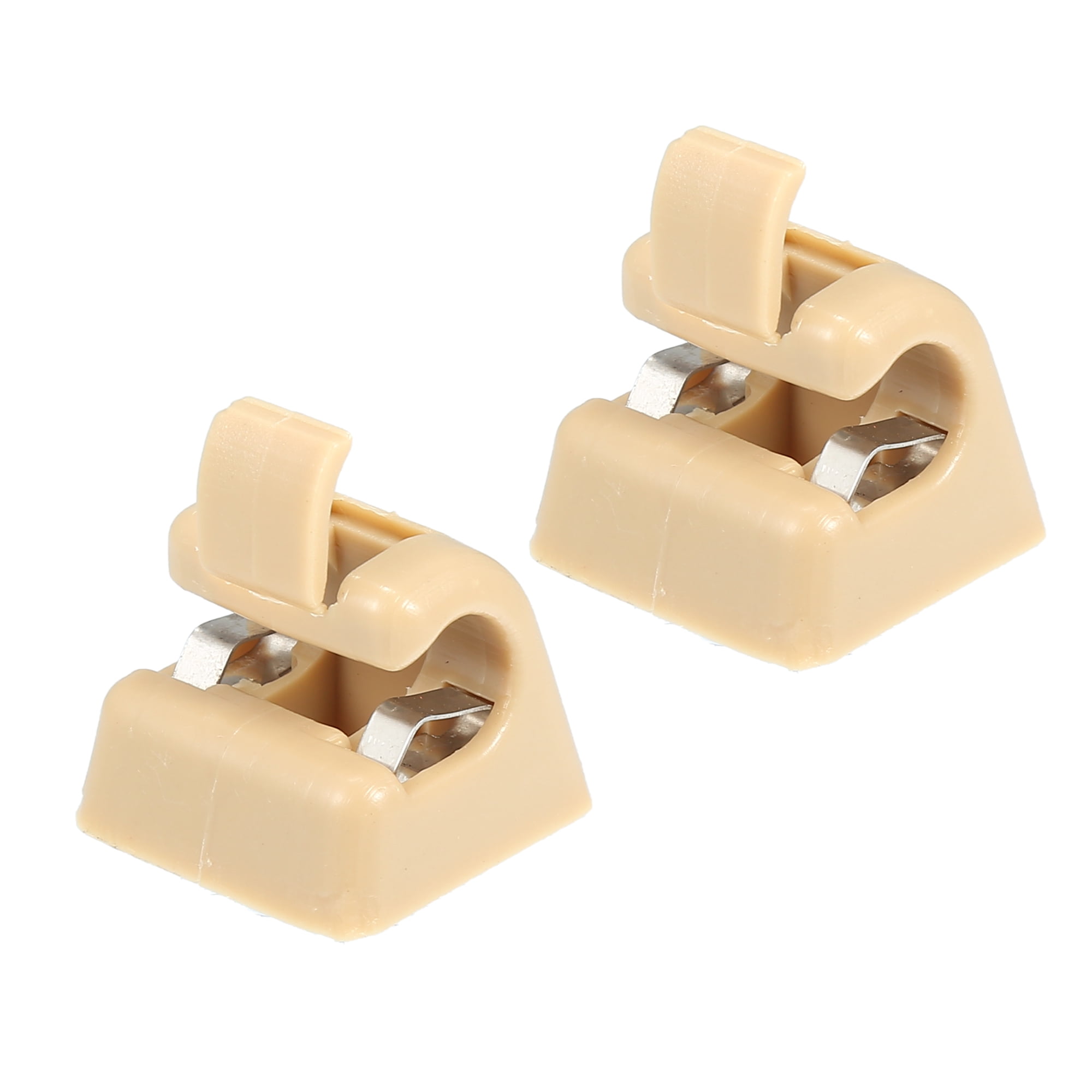 2pcs Beige Sun Visor Support Clip Retainer No.A12681000128412 for ...