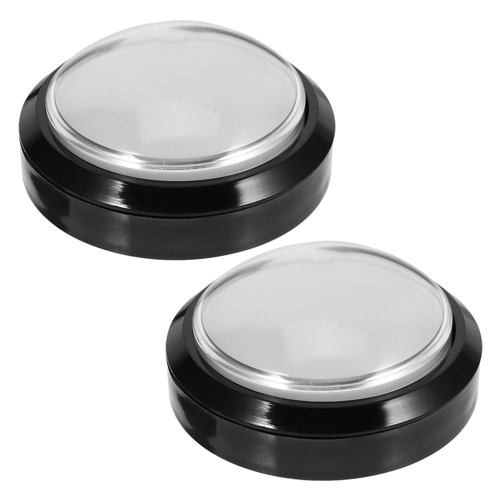 2pcs Big Round Plane Game Console Button Voice Recording Button Record Talking Message Battery ...