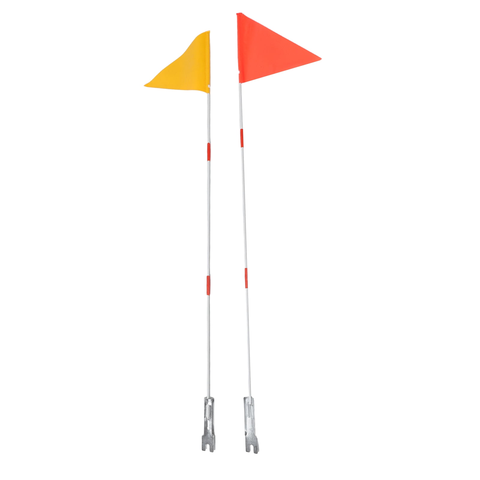 2pcs Bike Flags Kids Bicycle Flagpole High Visibility Safety Flags With ...