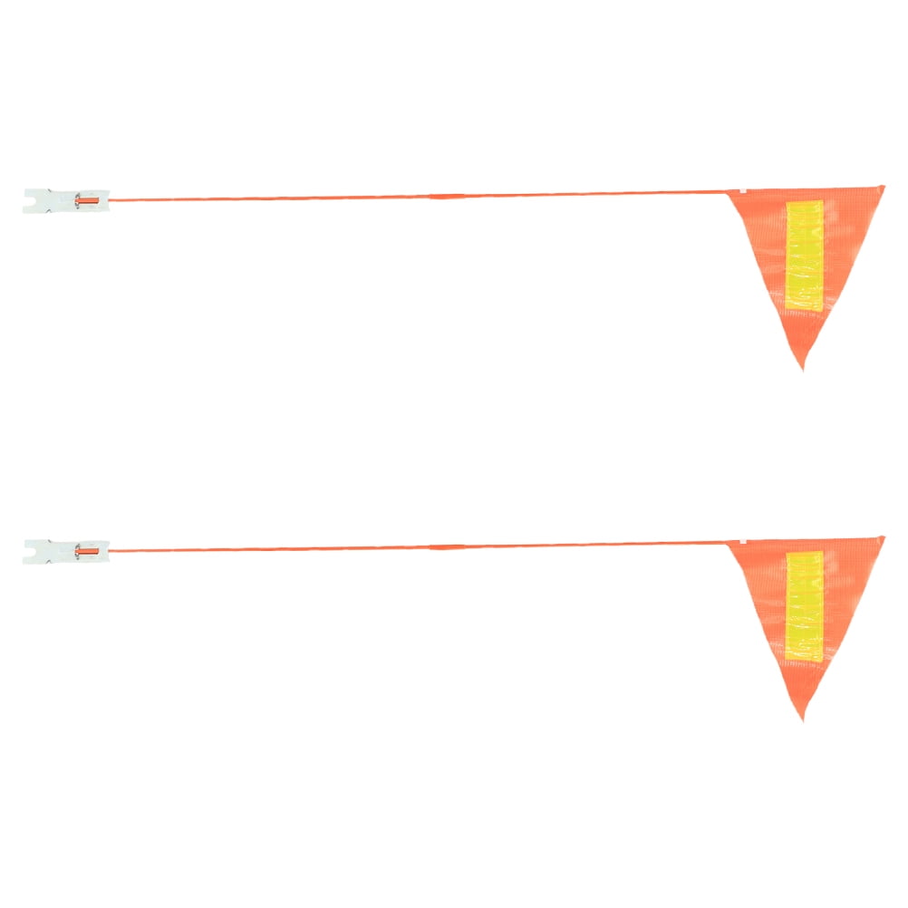 2pcs Bike Riding Flag Wear-Resistant Bike Flag Bike Advertising Flag ...