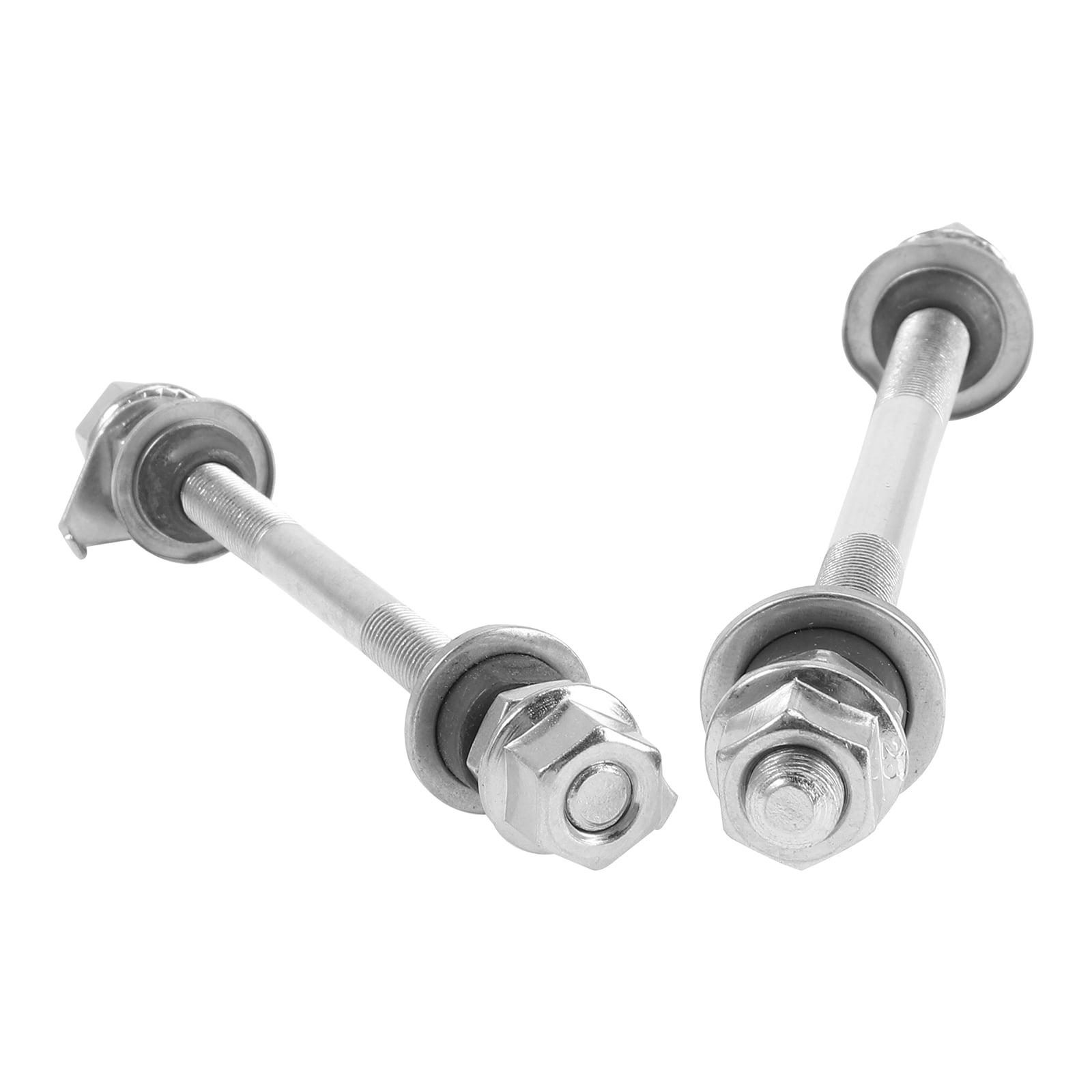 2pcs Bike Wheel Hub Non Quick Release Lock Skewers Removing Wheels ...