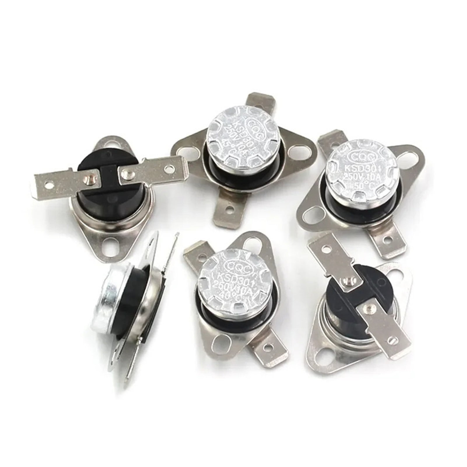 2pcs Bimetal thermostat KSD301 Temperature Switch Thermal Control 40 ...