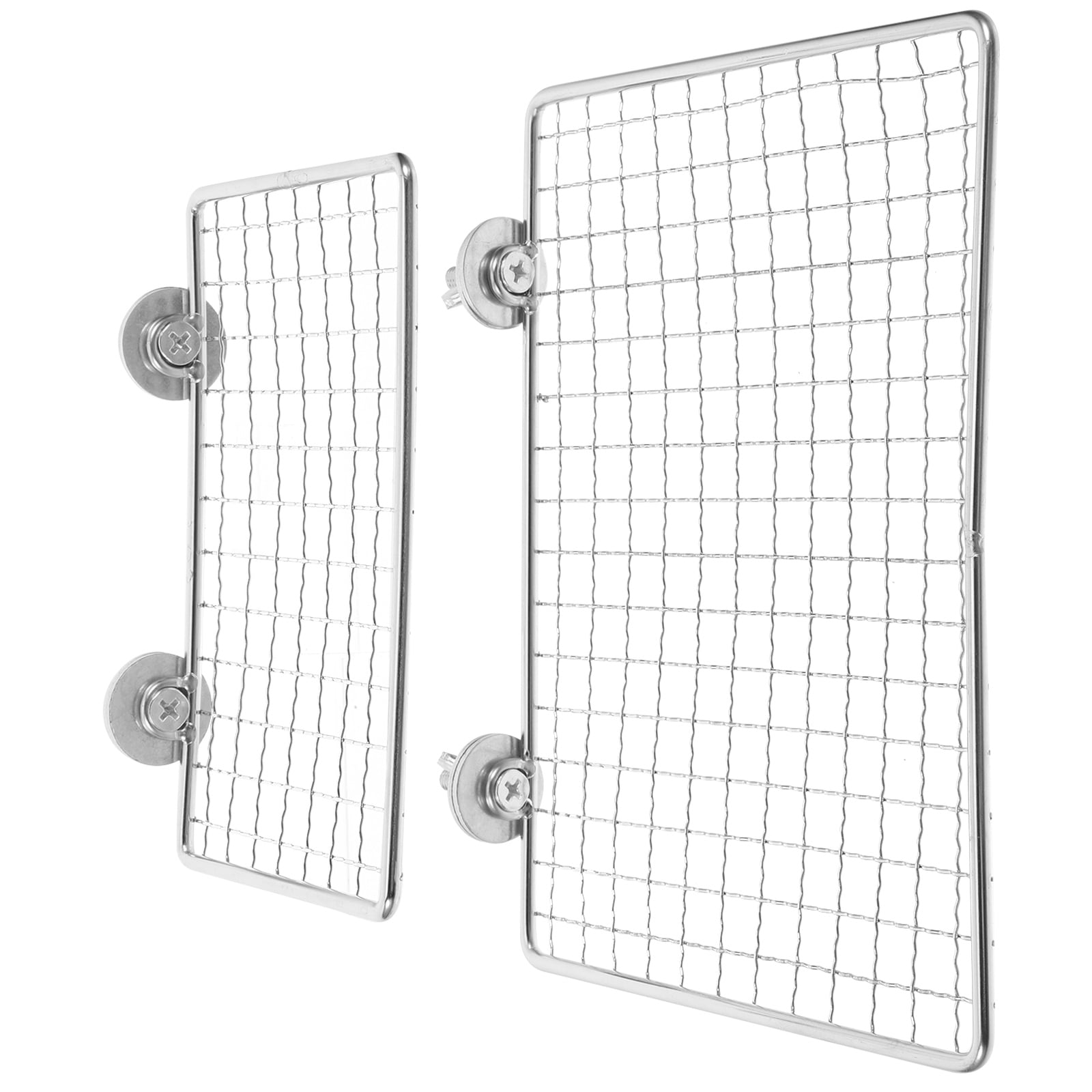 2pcs Bird Perch Platform for Parakeets and Cockatiels Stainless Steel ...