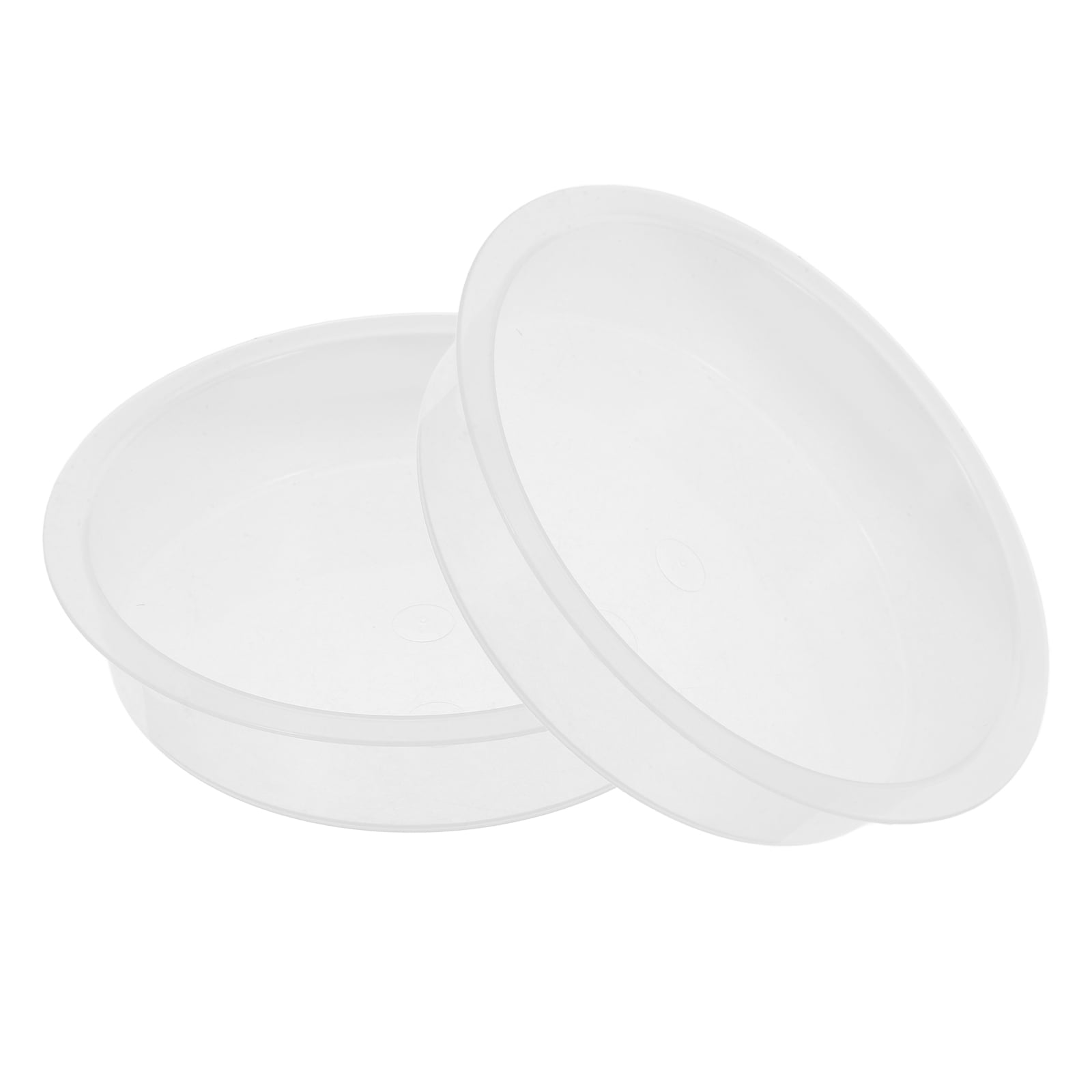 2pcs Bird Water Bowls Replacement Bird Bath Bowls Plastic Bird Feeders ...