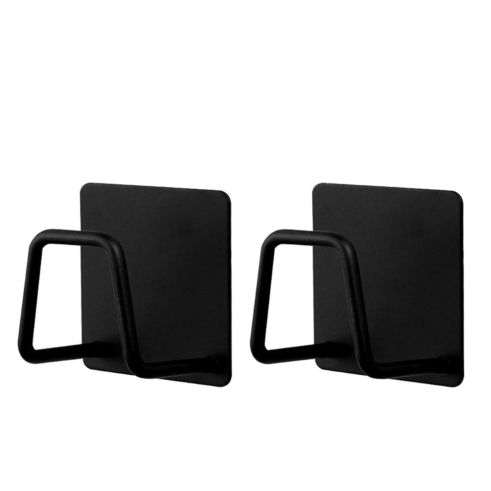 2pcs Black #C0yg3# Sponge Rack Stainless Steel Kitchen Supplies Sink ...