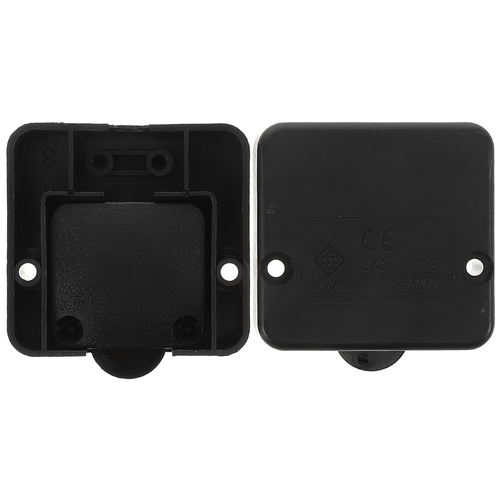 2pcs Black Cabinet Lamp Switch 250V 2A Wardrobe Touch Switch Automatic ...