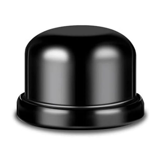 2pcs Black Iron Lamp Finial Caps for DIY Desk Lamps Elegant Design Easy ...