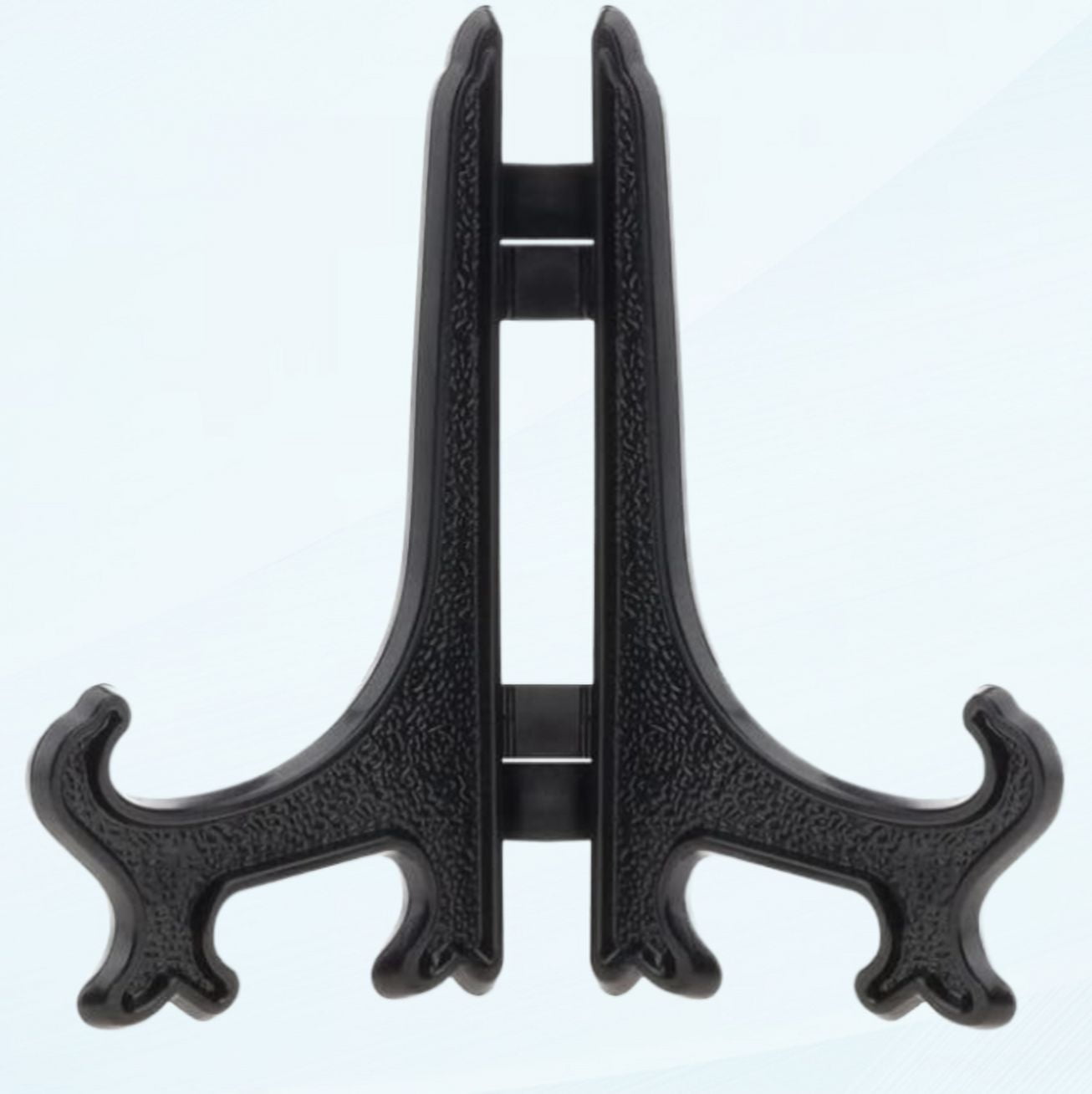 2pcs Black Plastic Acrylic Easels Small Fold Display Stand Plastic ...