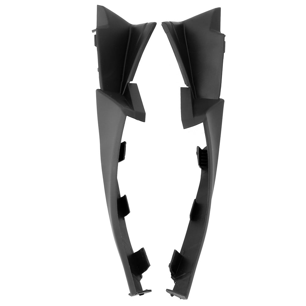 2pcs Black Plastic Car Front Pair Windshield Wiper Cowl Cover For ...