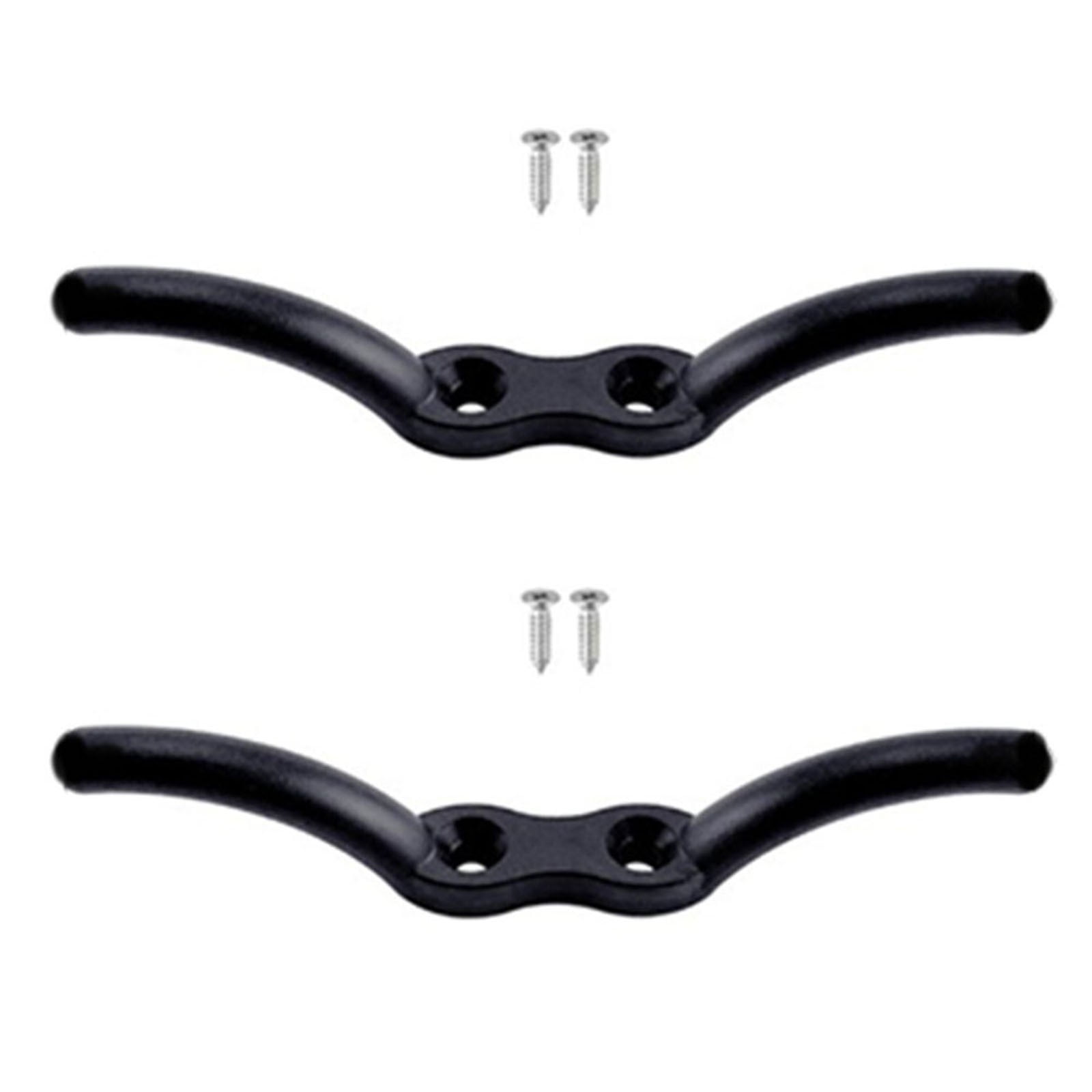 2pcs Boat Dock Cleats Flagpole Cleat Hook for Flag Rope Flagpole Cleat ...