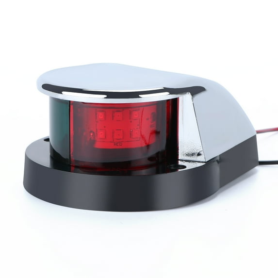 2pcs Boat Navigation Lights, Red and Green Marine LED Bow Lights ...