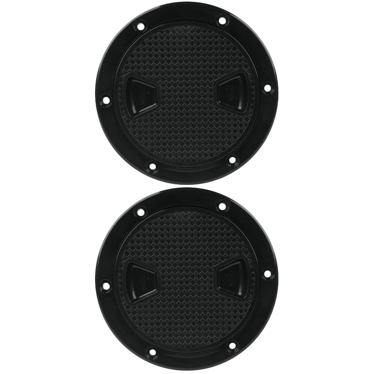 2pcs Boat Round Hatch Cover Kayak Inspection Hole Protector Inspection ...